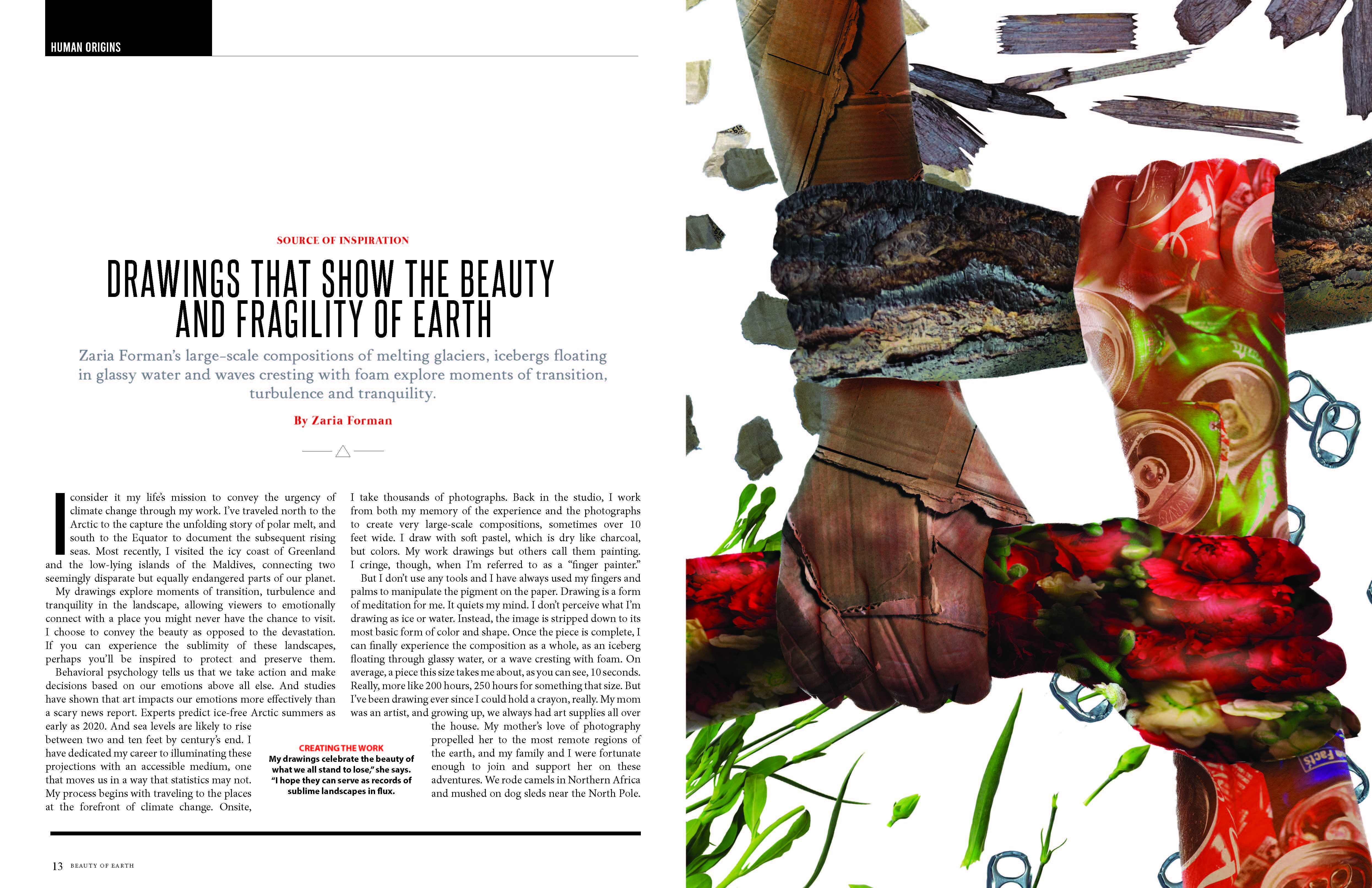 TED TALK METAPHOR MAGAZINE LAYOUT 2022 – Andrea Valaitis